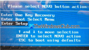 Self Healing BIOS backup progressing stuck [Fix]