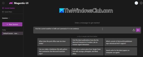 Using Magentic-UI, Microsoft’s Open-Source Human-centric web agent