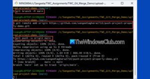 How to Push a Project to GitHub