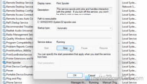 Windows cannot access specified device, path or file: Printer error