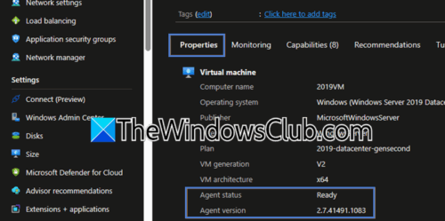 Azure Virtual Machine Agent Status is not ready - Troubleshoot