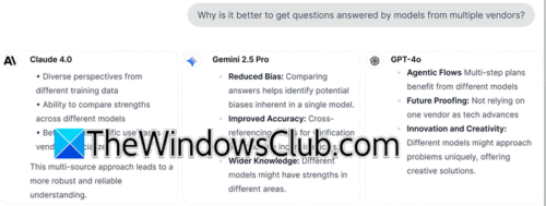 Query multiple LLMs at once using LLM Comparison Tool