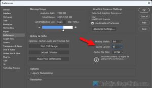 GPU Not Supported Photoshop error [Fix]