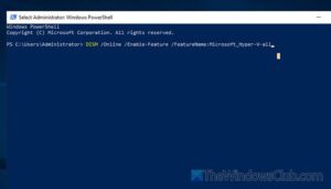 How to install Hyper-V in Windows Server