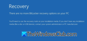 How to change BitLocker PIN in Windows 11