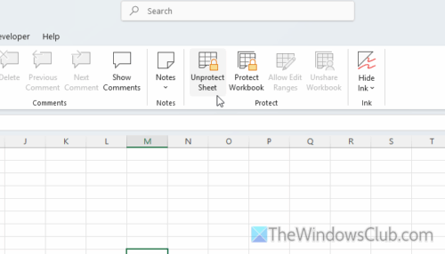 How to remove Password from Excel