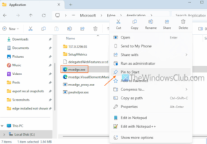 Microsoft Edge installed but not showing in Windows 11