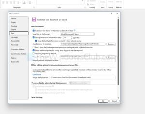 OneDrive files open as ‘Saved to This PC’