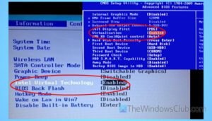 Enable Nested VT-x/AMD-V grayed out in VirtualBox