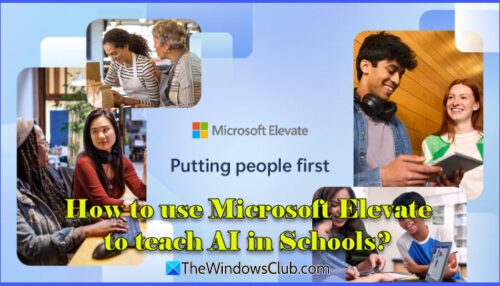 How to use Microsoft Elevate to teach AI in Schools?