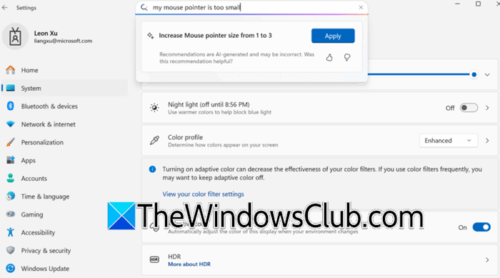How Mu Language Model acts as an Agent in Windows Settings