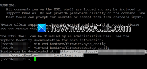How To Backup Vmware Esxi Host Configuration