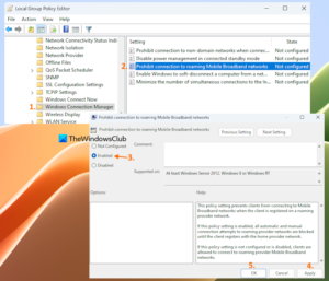 How to Disable or Enable Cellular Data Roaming in Windows 11