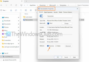 Word cannot open the existing file Normal.dotm error [Fix]