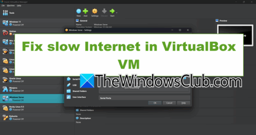 Fix Slow Internet in VirtualBox VM