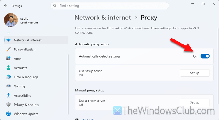 Fix 0x80190001 Microsoft login error