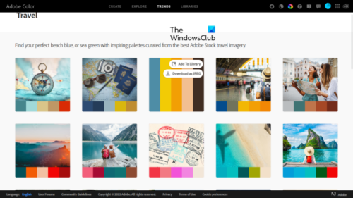 Best free Color Palette maker for Windows 11/10