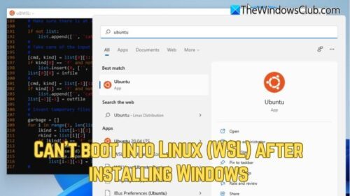 How to access Windows Subsystem for Linux files on Windows 11