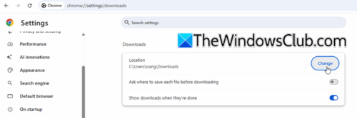 How to change default hard drive from C: to D: in Windows 11