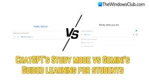 ChatGPT Study mode vs Gemini Guided Learning for students