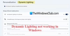 Lock computer automatically using Dynamic Lock in Windows 11