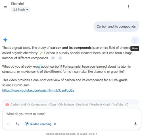 ChatGPT Study mode vs Gemini Guided Learning for students