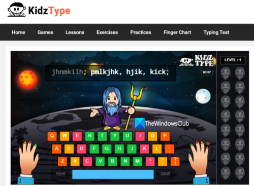 Best free tools for Typing Practice for Kids on Windows 11/10