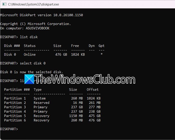 The requested system device cannot be found in Windows 11