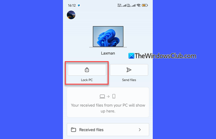 How to lock Windows 11 PC remotely with Android phone