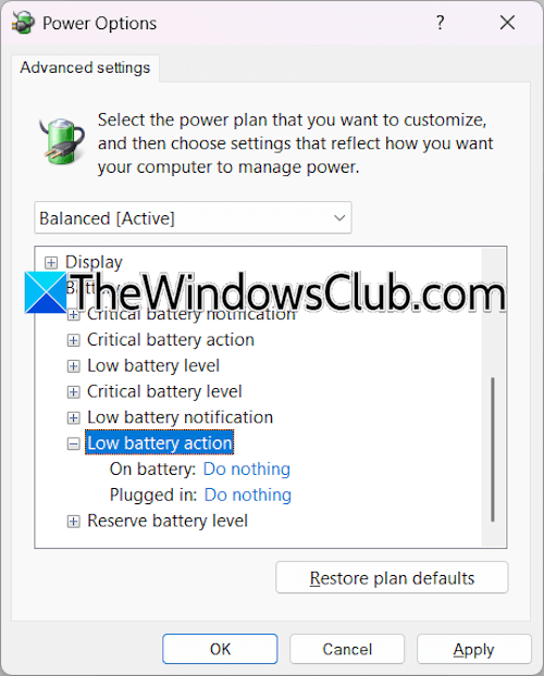 Laptop shuts down at 50 or 60 percent battery