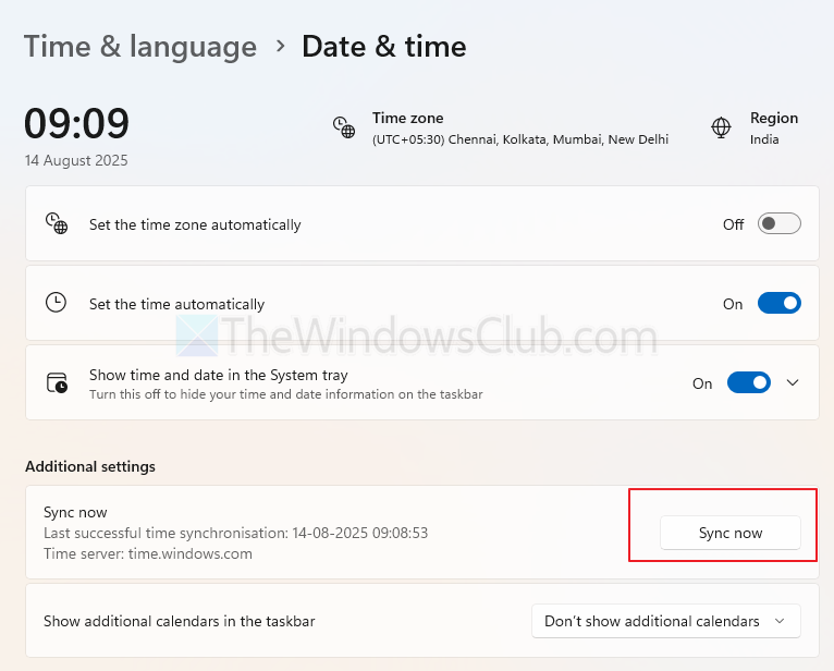 Cannot change time in Windows 11 [Fix]