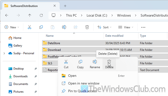 Repair Version of Windows not found in Windows 11