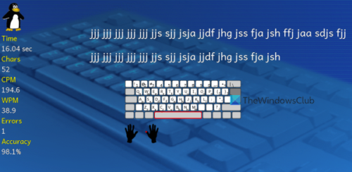 Best free tools for Typing Practice for Kids on Windows 11/10