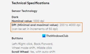 How to check Mouse DPI in Windows 11/10