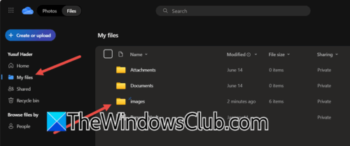 How to select multiple Photos on OneDrive