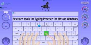 Best free tools for Typing Practice for Kids on Windows 11/10