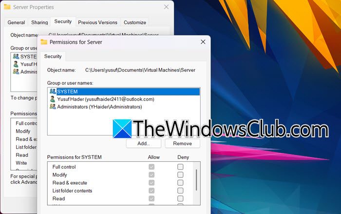 VMware Workstation Insufficient permission to access the file [Fix]
