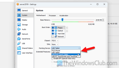 Keyboard not working in VirtualBox virtual machine