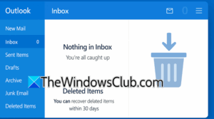 Outlook emails are automatically deleted