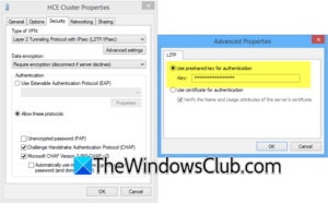 Cannot connect to L2TP VPN on Windows 11