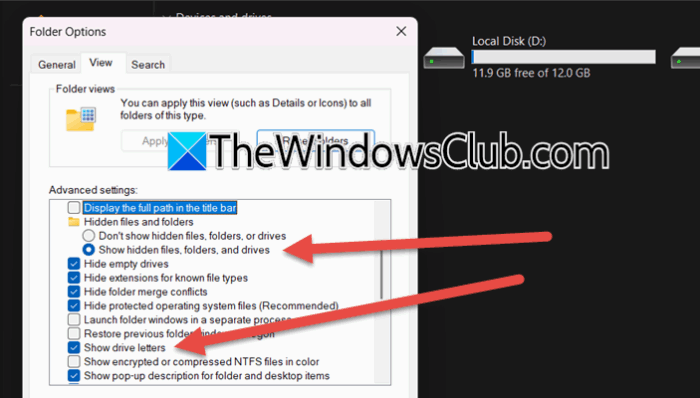 Drive letter keeps disappearing after reboot in Windows 11