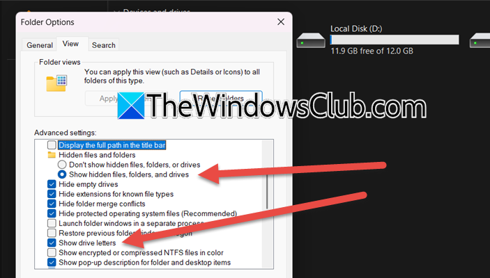 Drive letter keeps disappearing after reboot in Windows 11