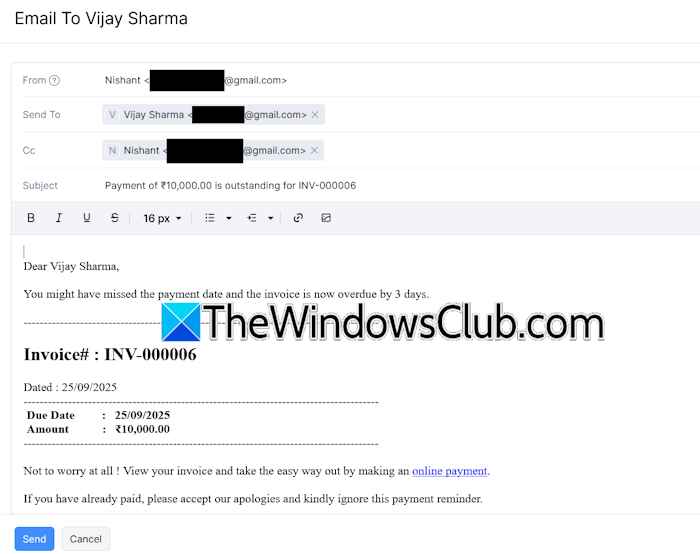 Automate recurring invoices & payment reminders in Zoho Books