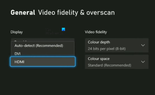 Xbox One gets stuck on 640×480 resolution