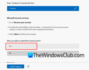 How to recover Microsoft account without email and phone number