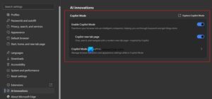 How to use AI features in Edge browser