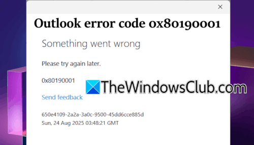 Outlook Cannot send this item error [Fix]