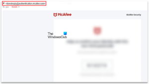 Identify fake McAfee scam messages and emails