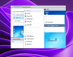 VMware Workstation does not support the multiple monitors feature