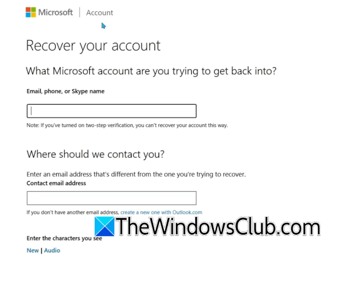 Stuck in Password Reset Loop on Microsoft account